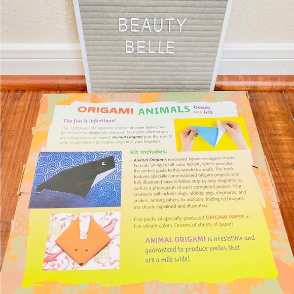 Origami | Office | Origami Animals Book And Kit | Poshmark